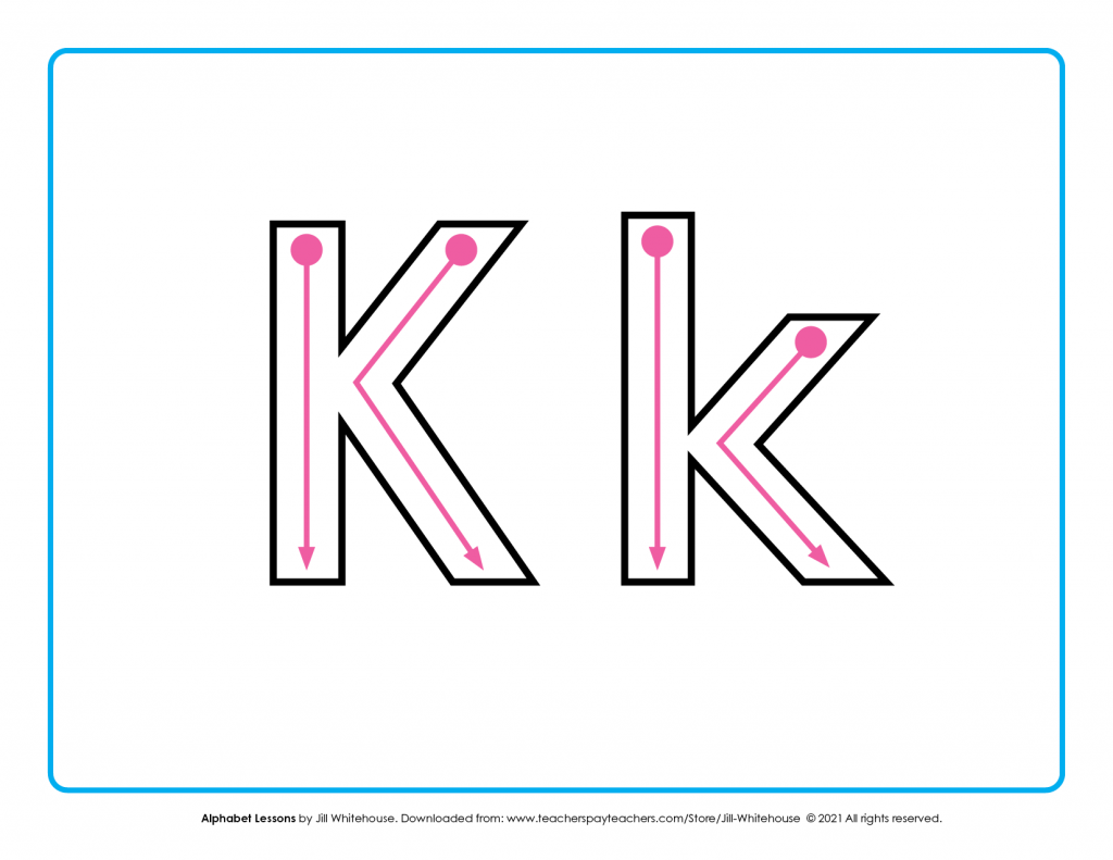 Alphabet Individual Lessons K | Early Minds Education Inc.